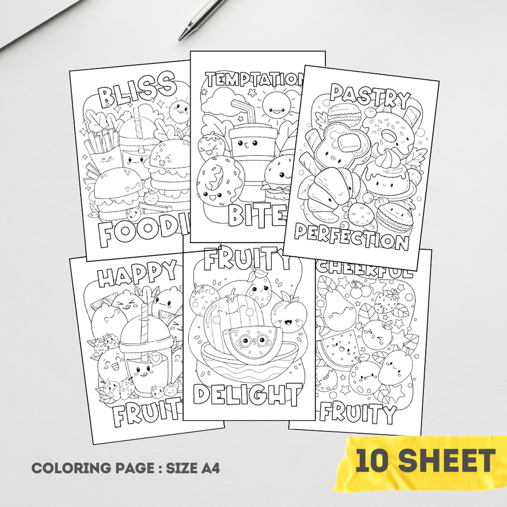 Sweet Coloring page and printable art for kids