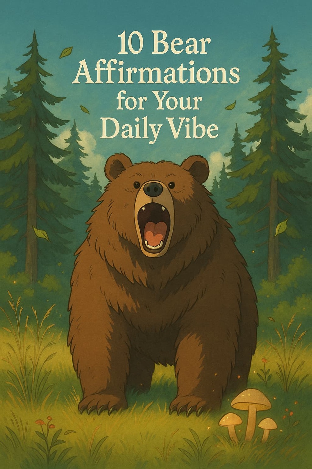 10 Bear Affitmations for Your Daily Vibe