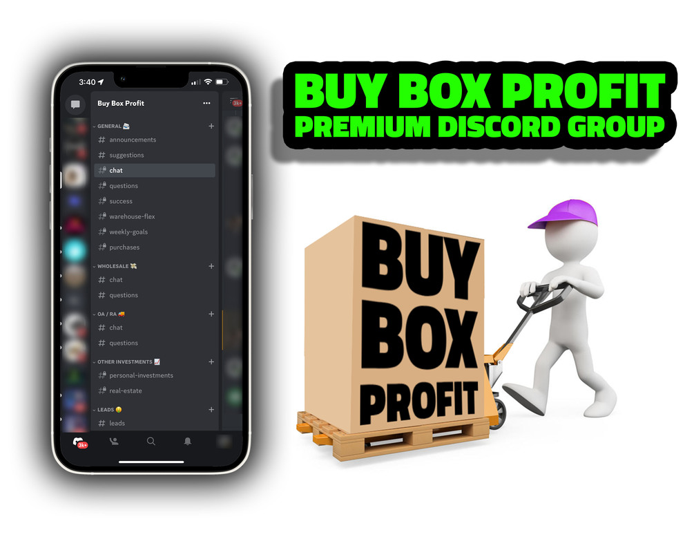 Buy Box Profit - Premium Reselling Discord Group
