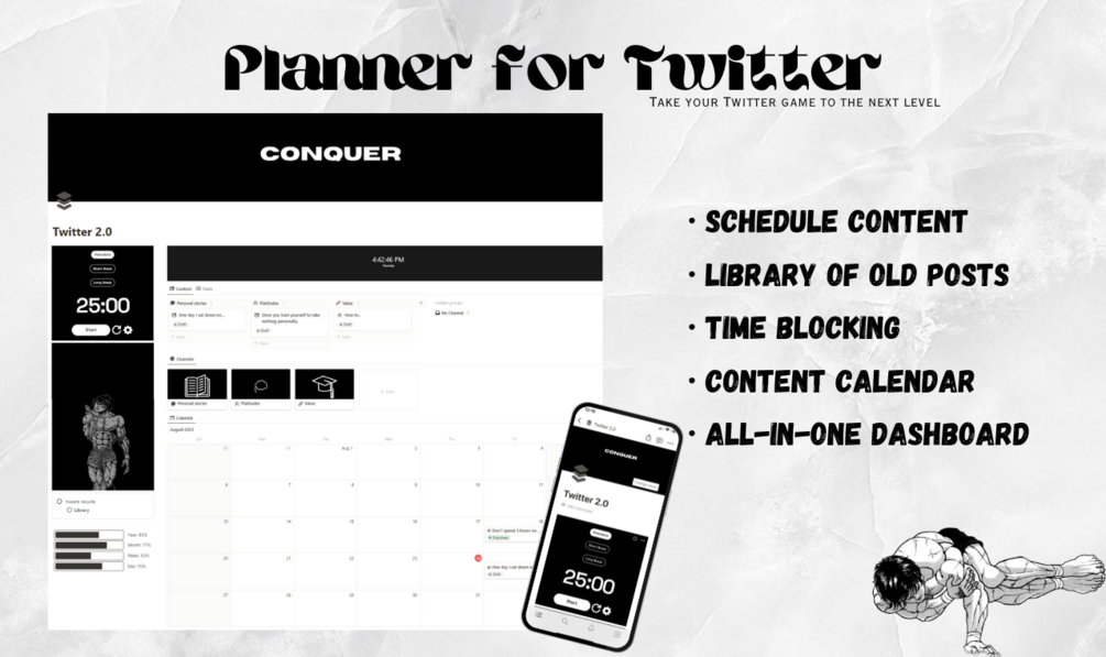 Planner for Twitter (X)