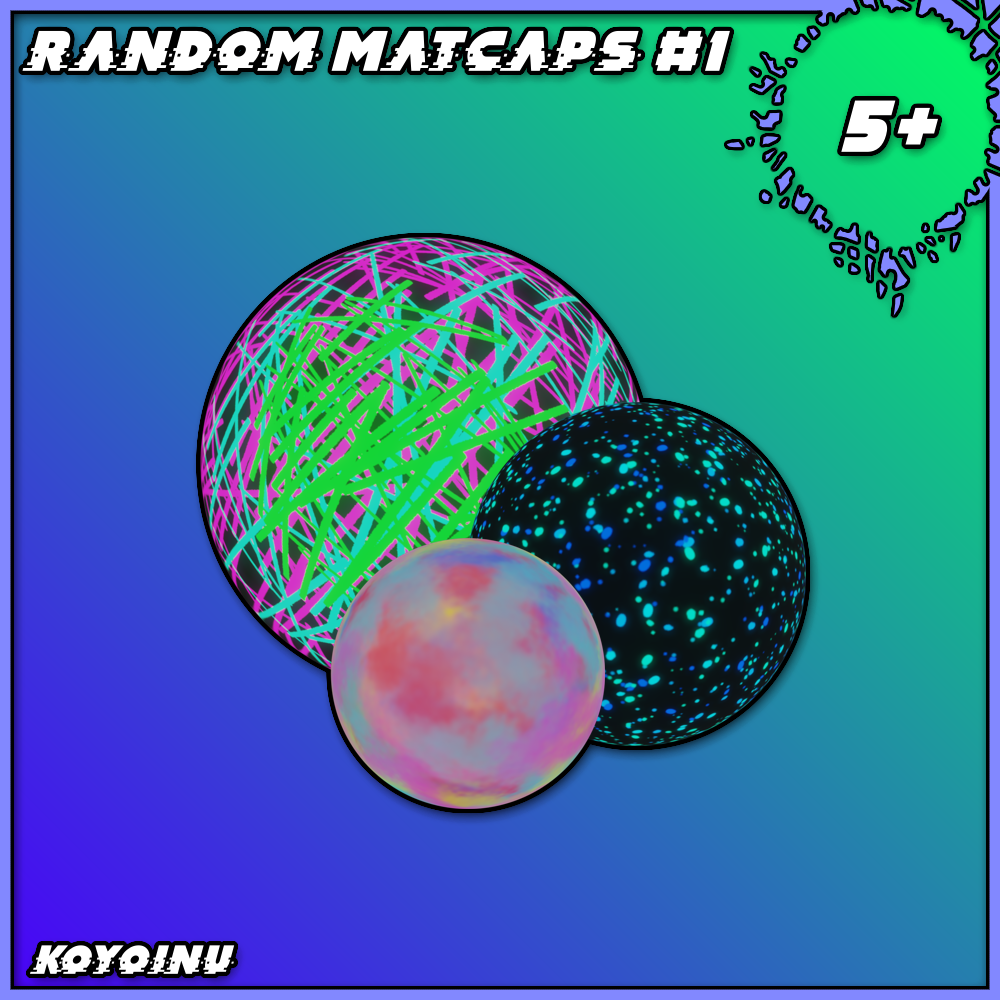 Random Matcap Pack #1