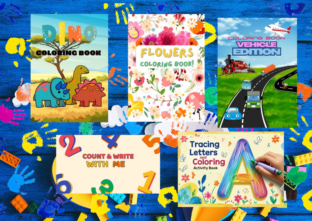 Big Activity Book Bundle for Kids!