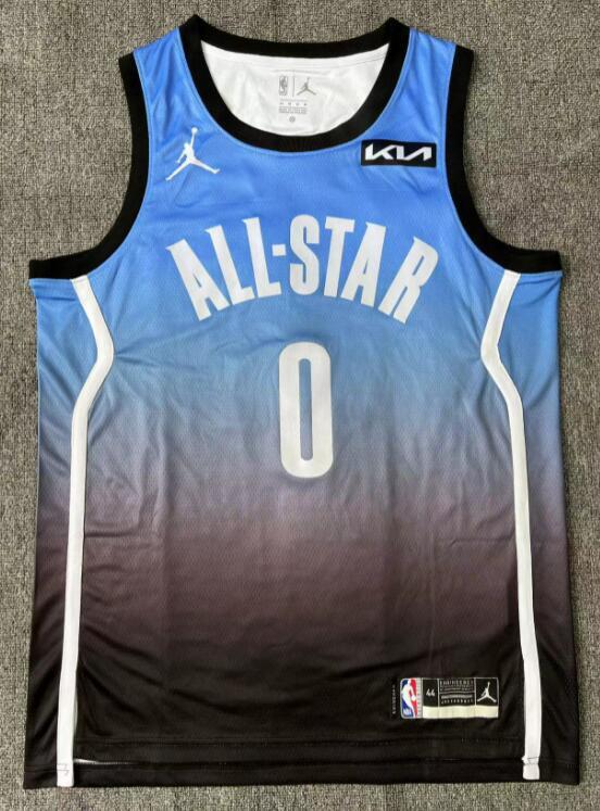 Jayson Tatum 2023 NBA All Star Game Blue "Team LeBron" Jersey