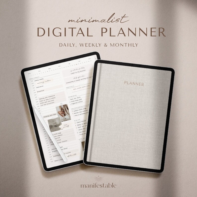 Ultimate Digital Planner Collection: iPad, GoodNotes, Minimalist ...