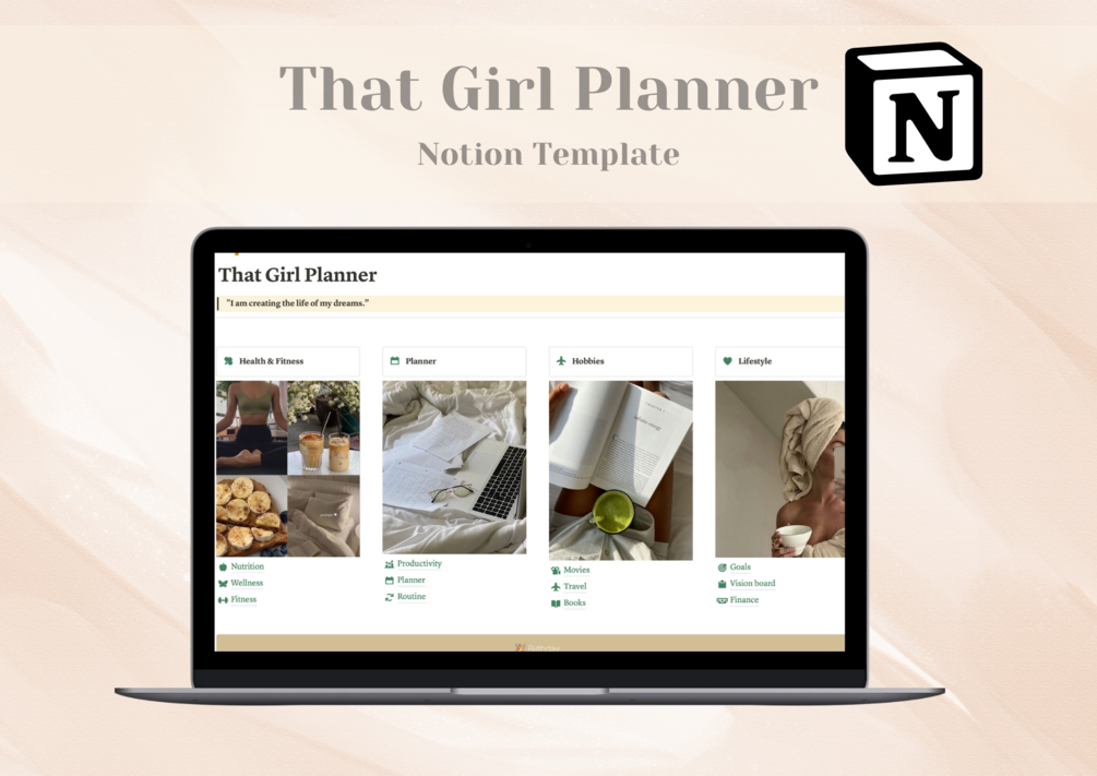 That Girl Planner Notion Template