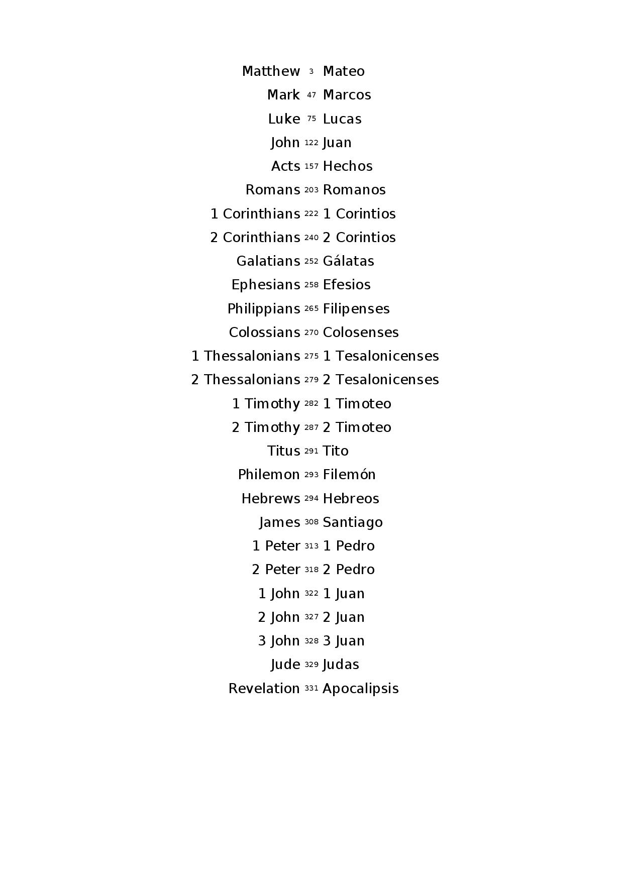 [PDF] New Testament: English - Latin American Spanish parallel text