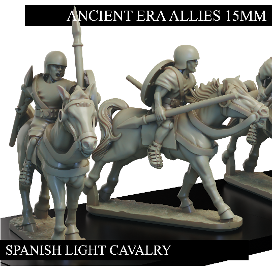 15mm Ancient Era Allies: Spanish Light Cavalry