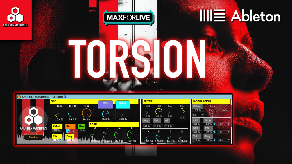 TORSION - MAX FOR LIVE INSTRUMENT FOR ABLETON LIVE SUITE 🎛️
