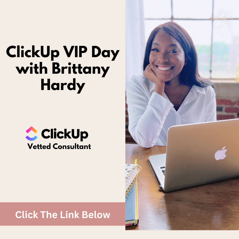 ClickUp VIP Day w/ Brittany Hardy