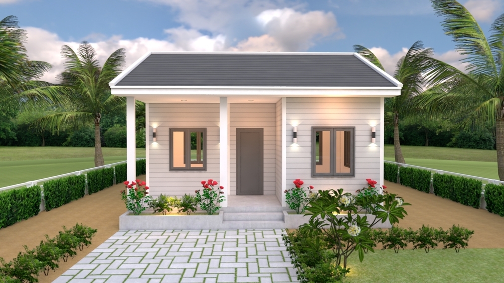 Small Home Designs 23x20 Ft One Bed 7x6 M Gable Roof