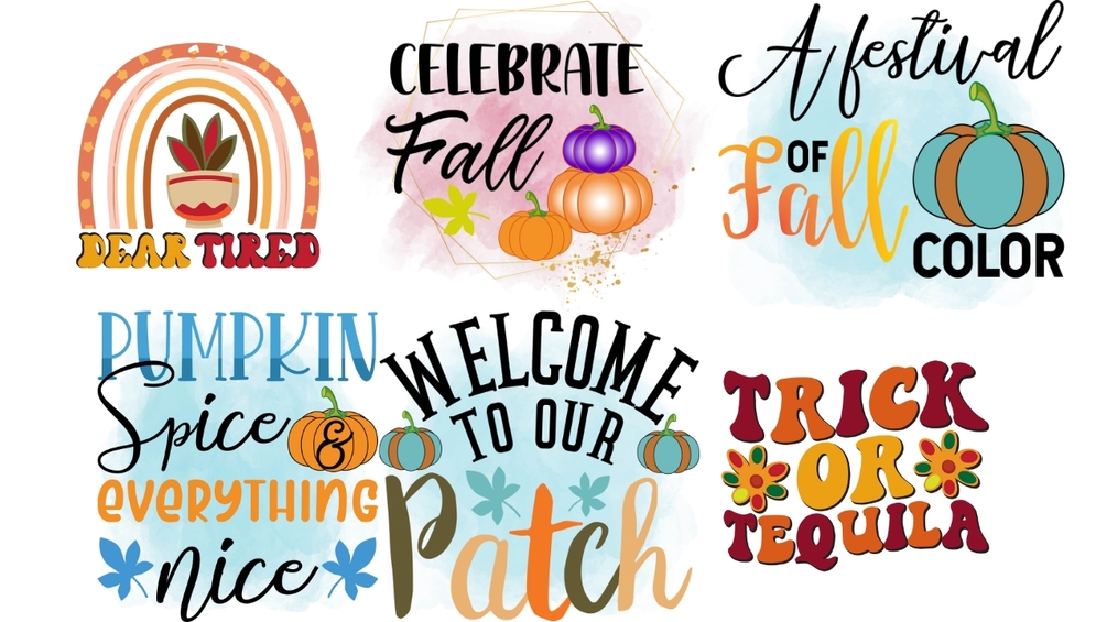 Autumn Quotes Bundle: 39 Inspirational Designs for Fall