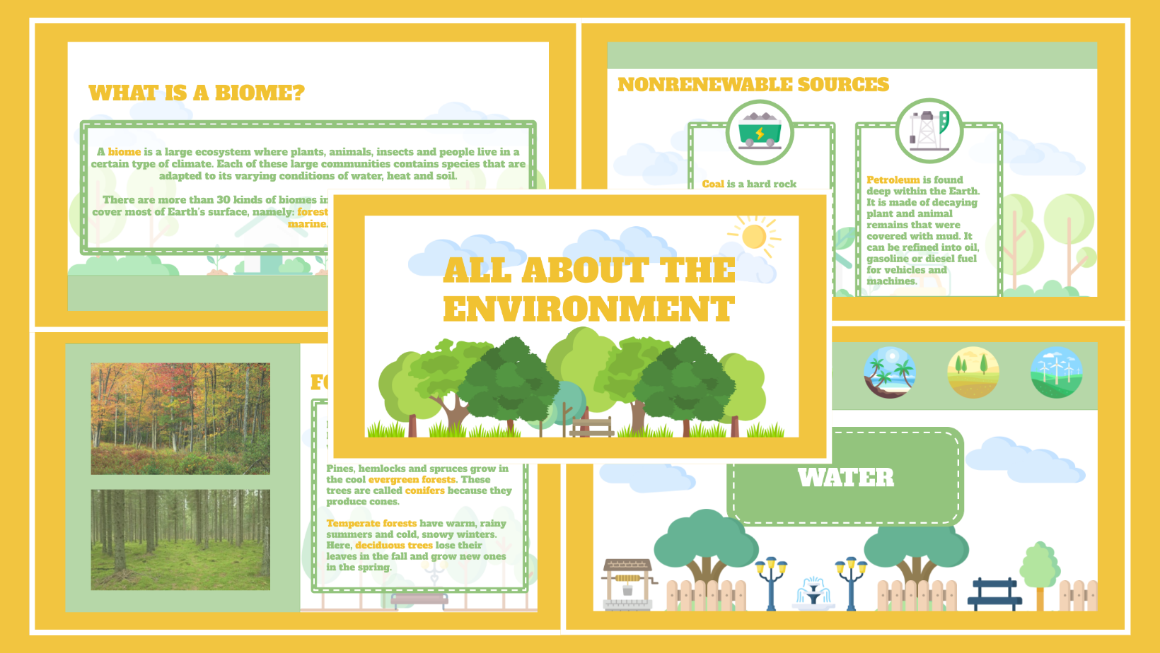 Biomes, Water, Energy, Climate Change - PowerPoint