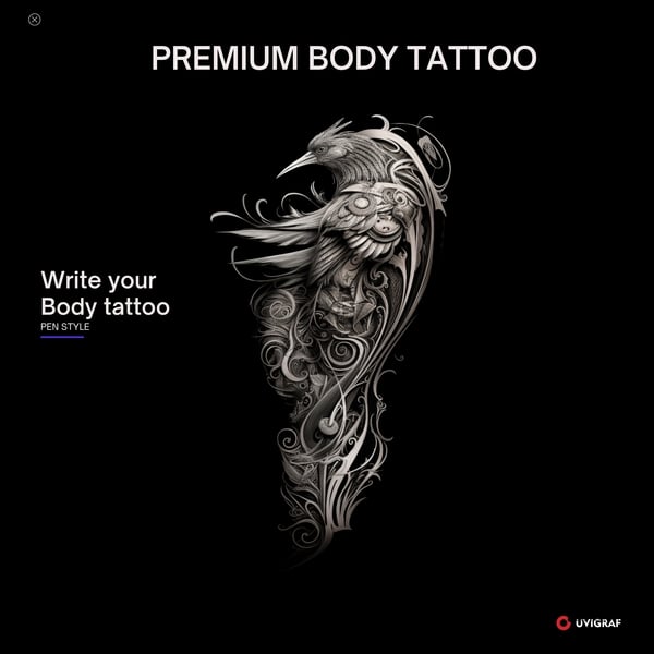 vrchat | 3D » Textures » Tattoos | Gumroad