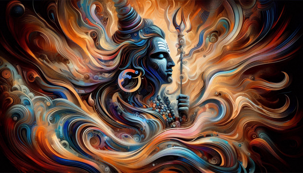 Discover the Divine: Explore Abstract Expression Image of Gods🌟