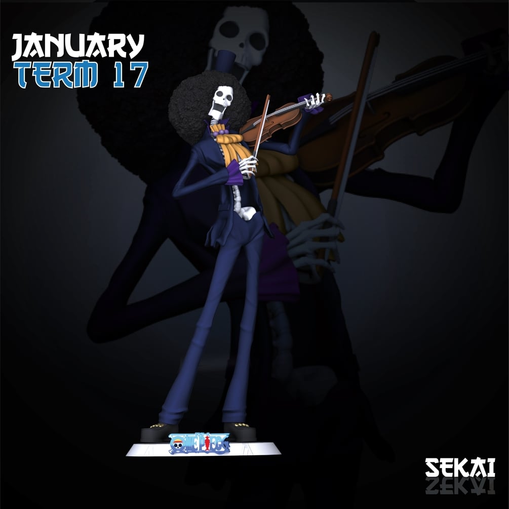 Brook Sculpture - Sekai 3D Models - Tested and Ready for 3D printing