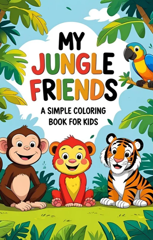 Jungle Friends – Coloring Fun