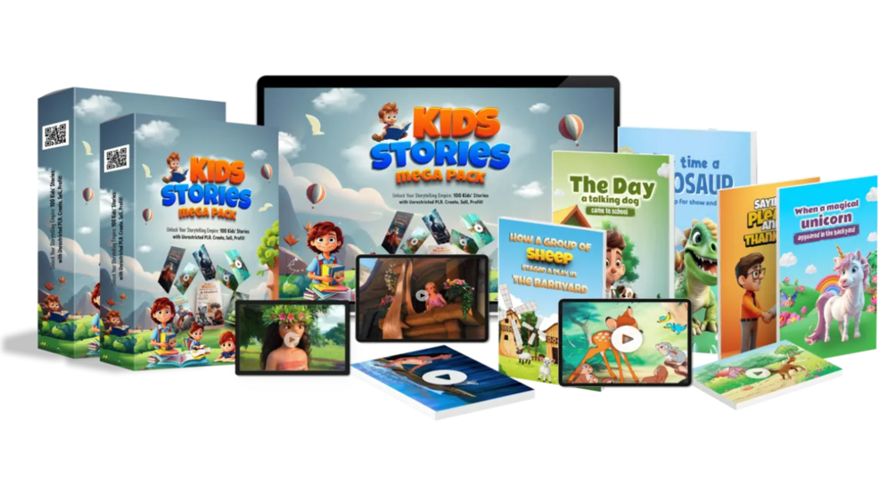 Kids Stories Mega Pack