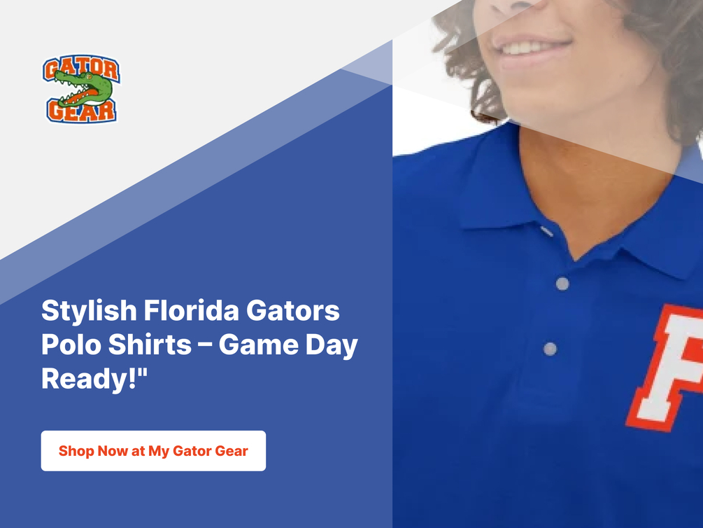 Florida Gators Polo Shirts – Classic Styles for Every Fan