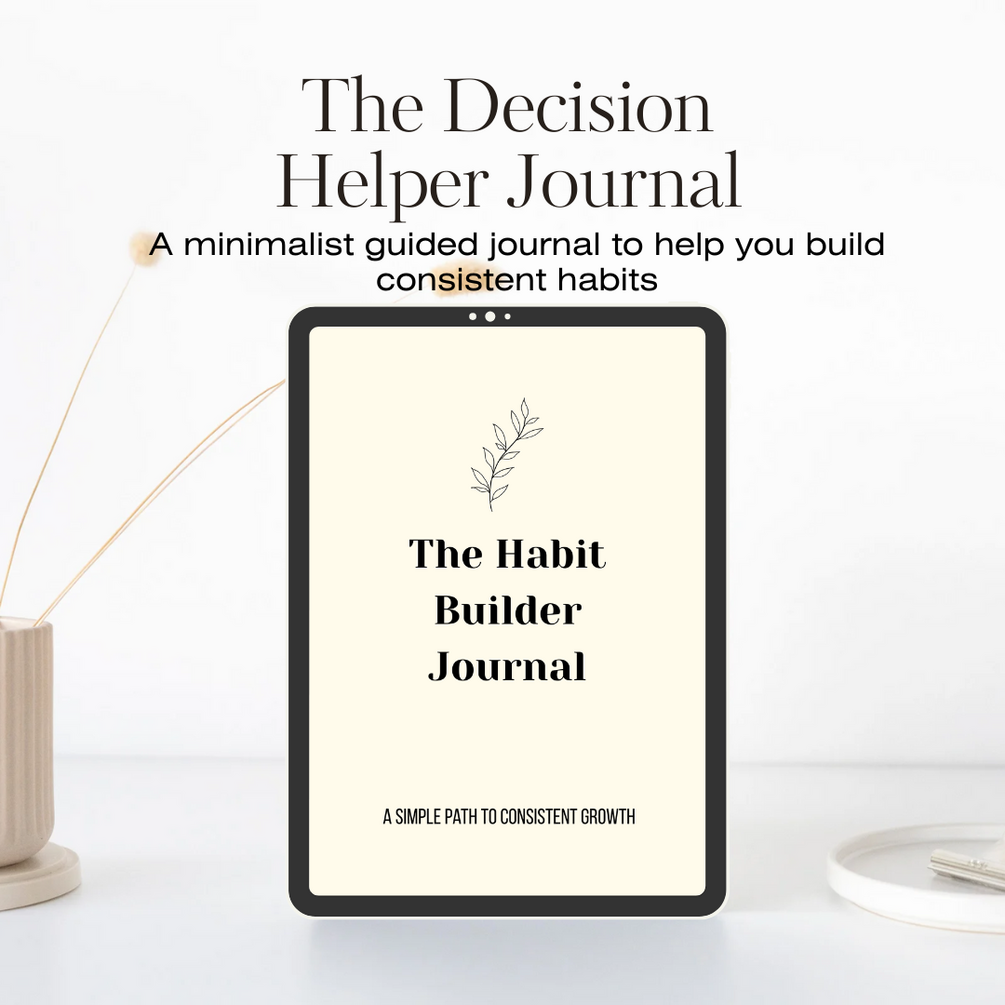 The Habit Builder Journal – A Simple Path to Consistent Growth