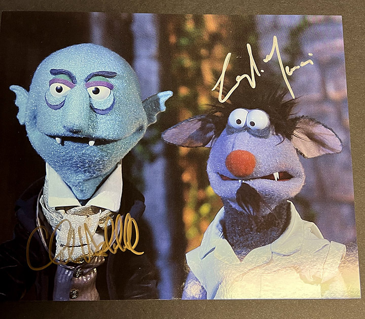 TVTV AUTOGRAPHED Vampire Le Shoc And Batfink 8x10 Photo