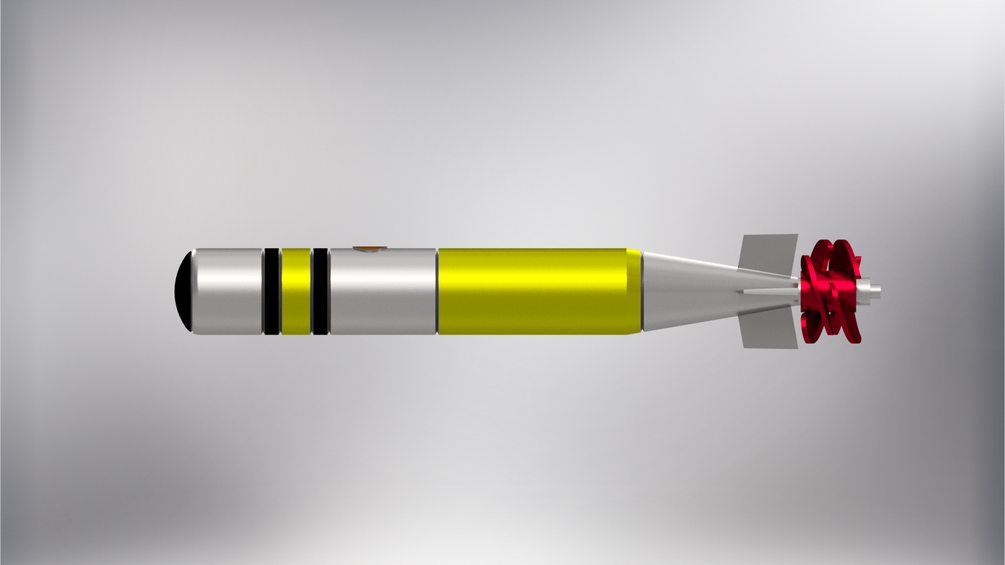 Torpedo Mark 44 for 3D print STL