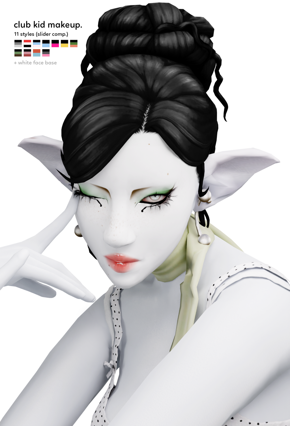 Club Kid Makeup