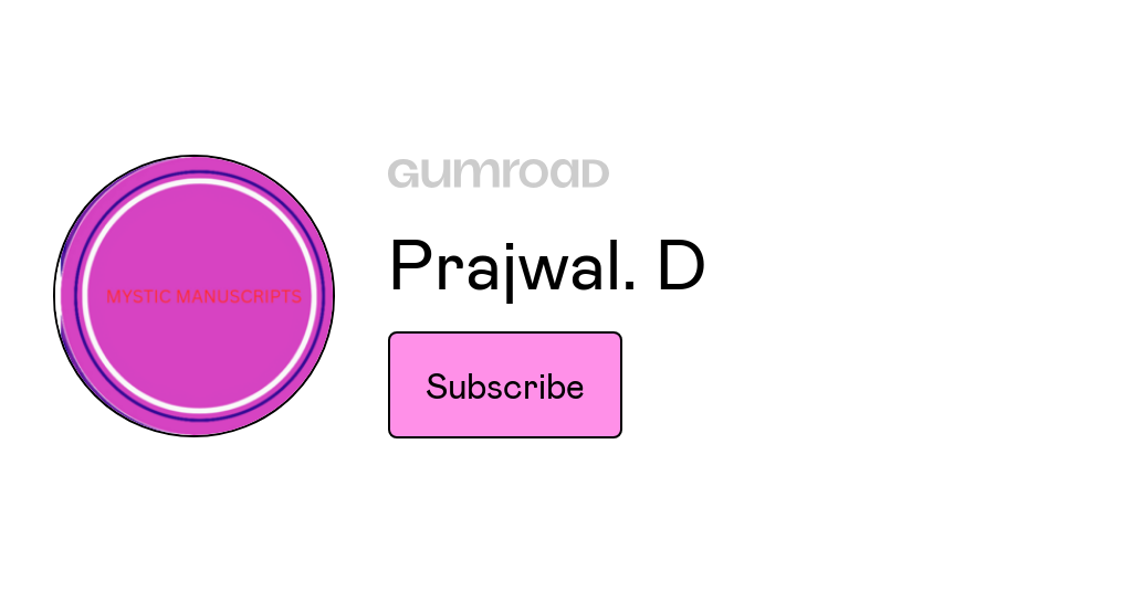 Prajwal. D