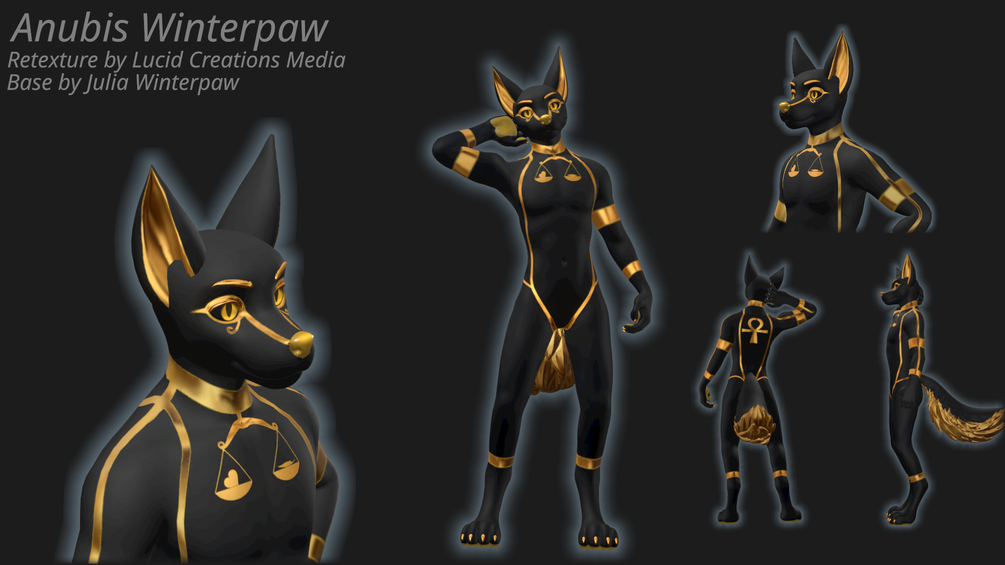 Anubis for Masc Canine Winterpaw