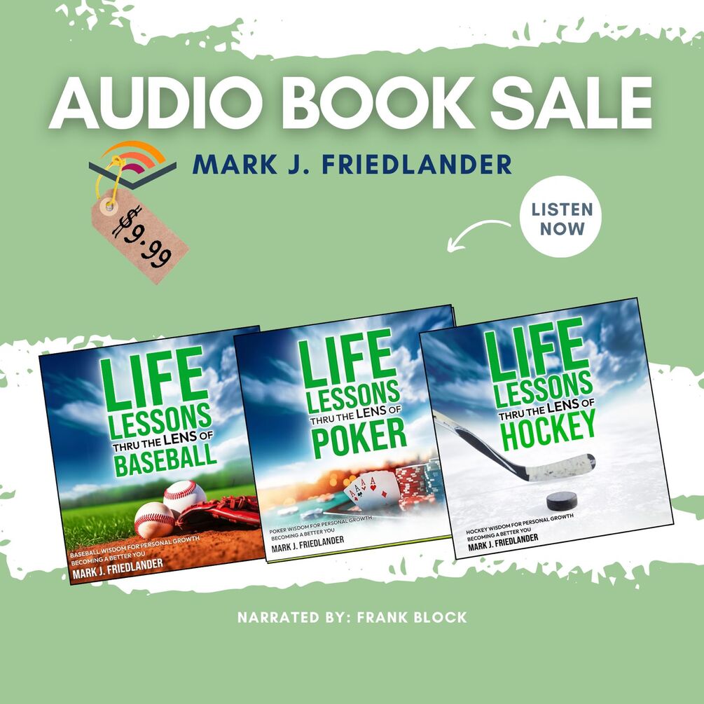 Sports Audio Book Bundle – Hockey, Poker & Baseball for Just $9.99! 📚🎧