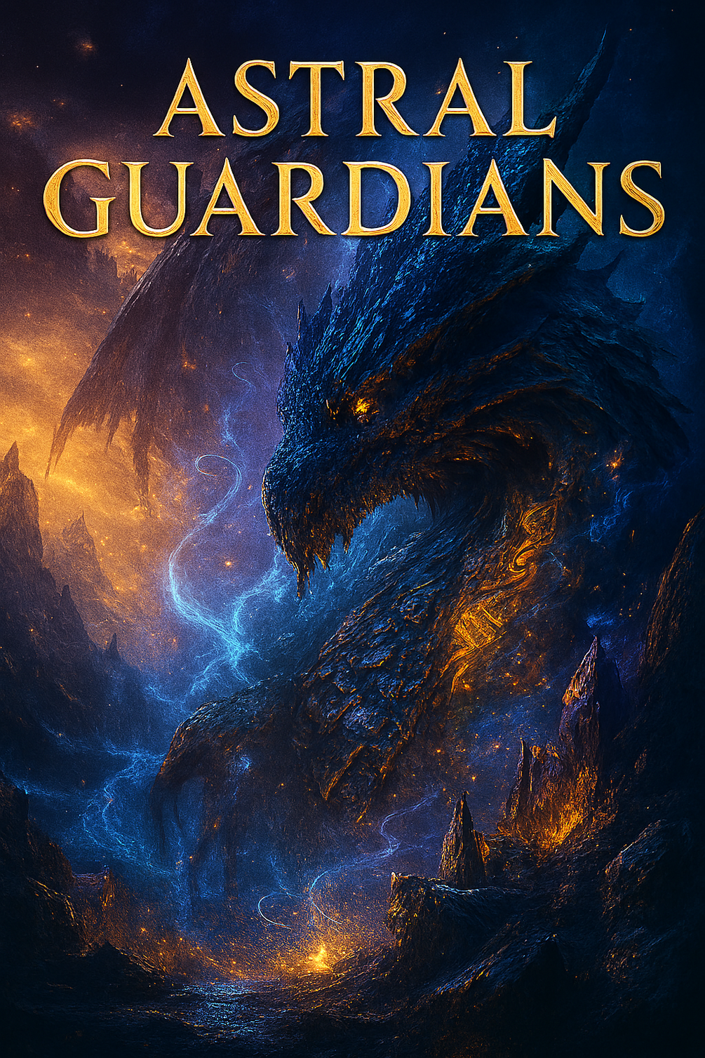 "Astral Guardians.": A Premium Fantasy Wallpaper Collection.
