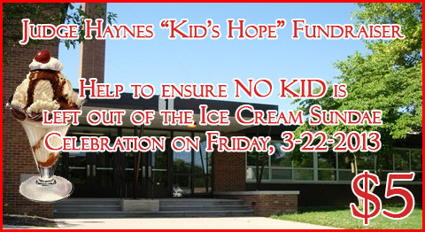 Judge Haynes Fundraiser $5 Donation