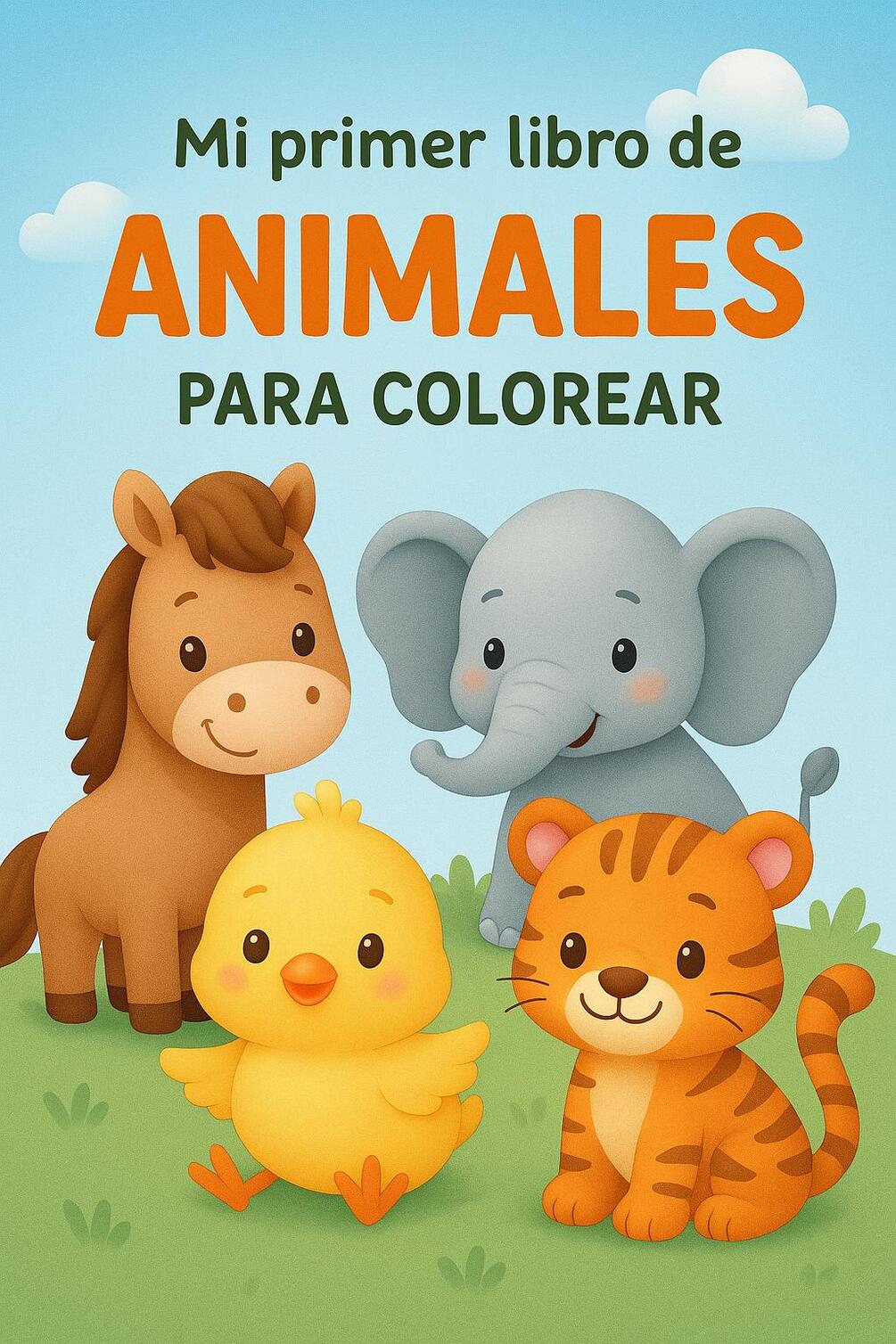 Mi Primer Libro de Animales para Colorear