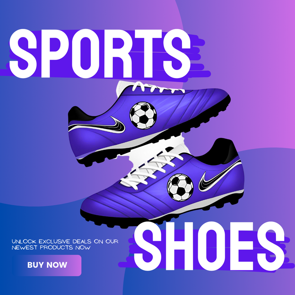 Shoe poster Canva template EASY TO EDIT (Must have Canva Pro)