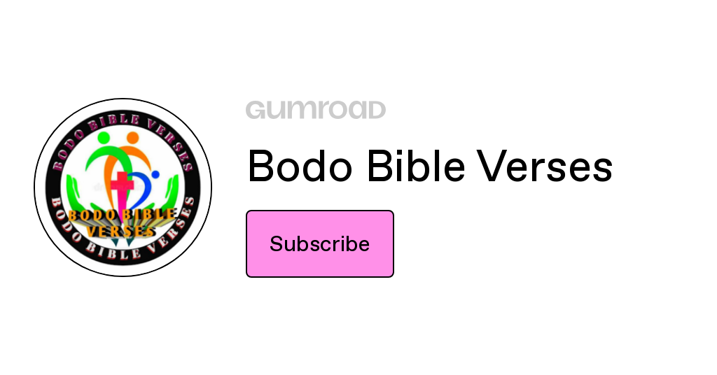 Bodo Bible Verses
