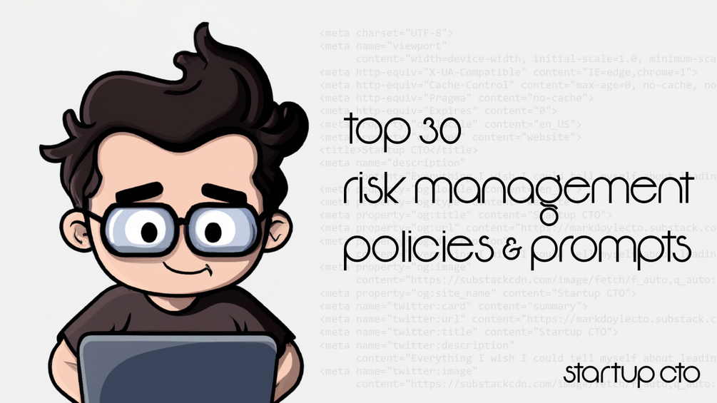 Top 30 Risk Management Policies & Prompts