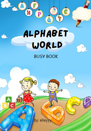 Alphabet busy book