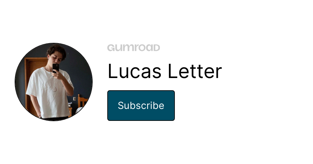 Lucas Letter