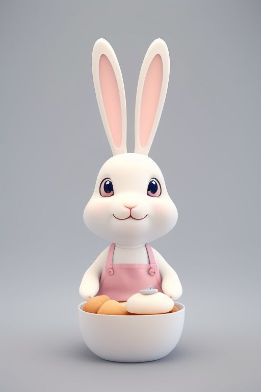 3D Animation "cute Bunny"