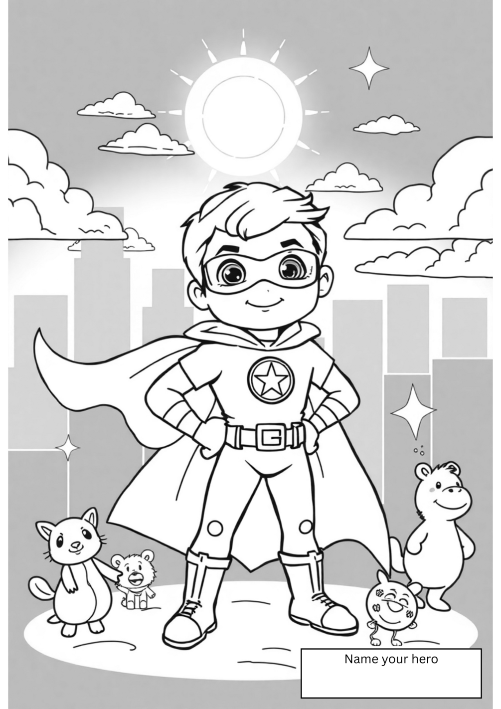 Coloring Book- Heroes Edition Series 1&2