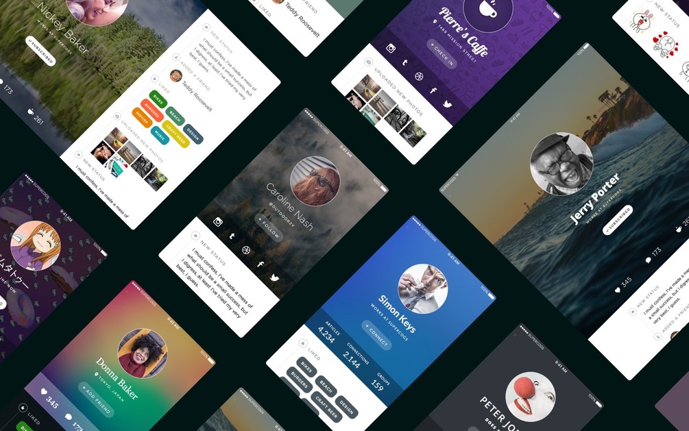 User Profile Component Design