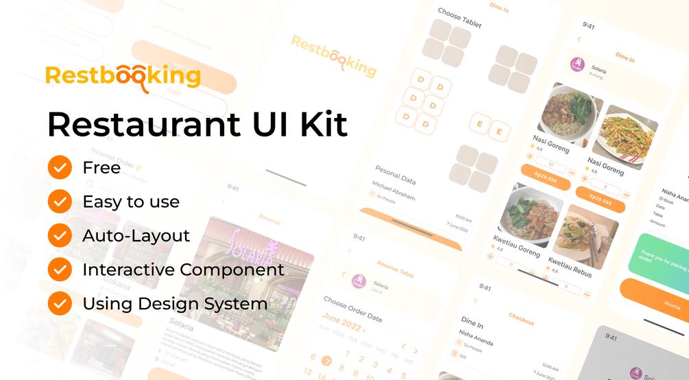 Restbooking: Restaurant Kit