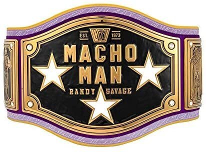 WWE Macho Man Randy Savage Legacy Championship Collector's repelica ...