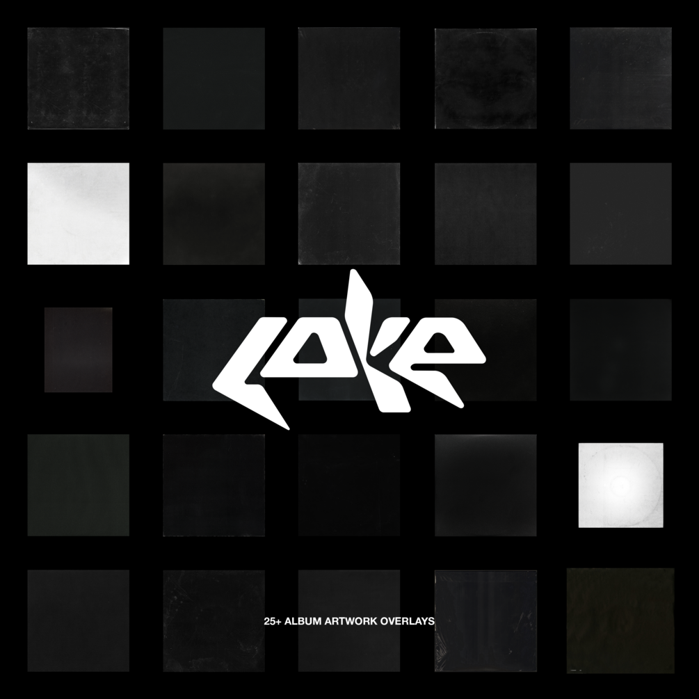 25+ Album Artwork Overlays