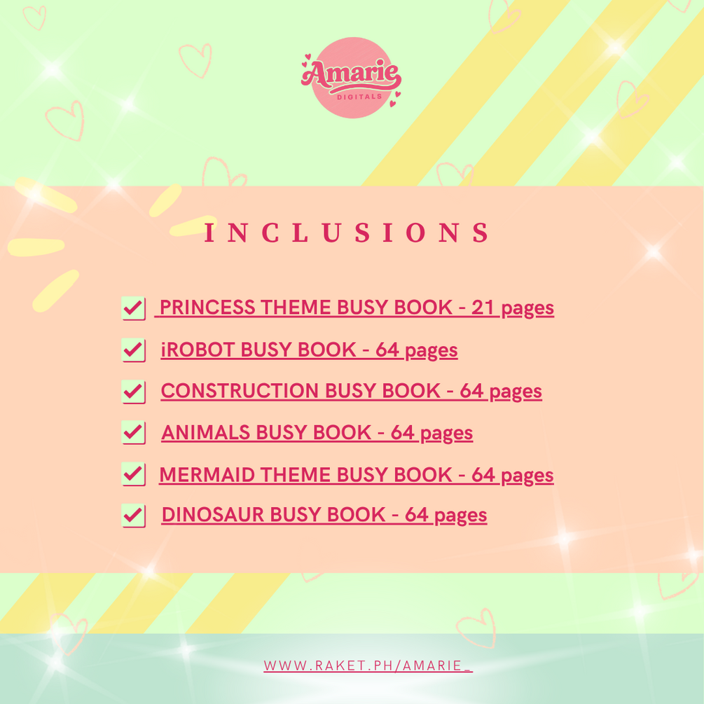 Children's Busy Books Bundle / with RESELL RIGHTS