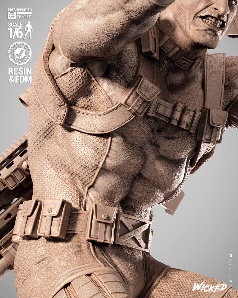 Wicked Marvel June 2025 Term Forge Sculpture: Tested and ready for 3D ...