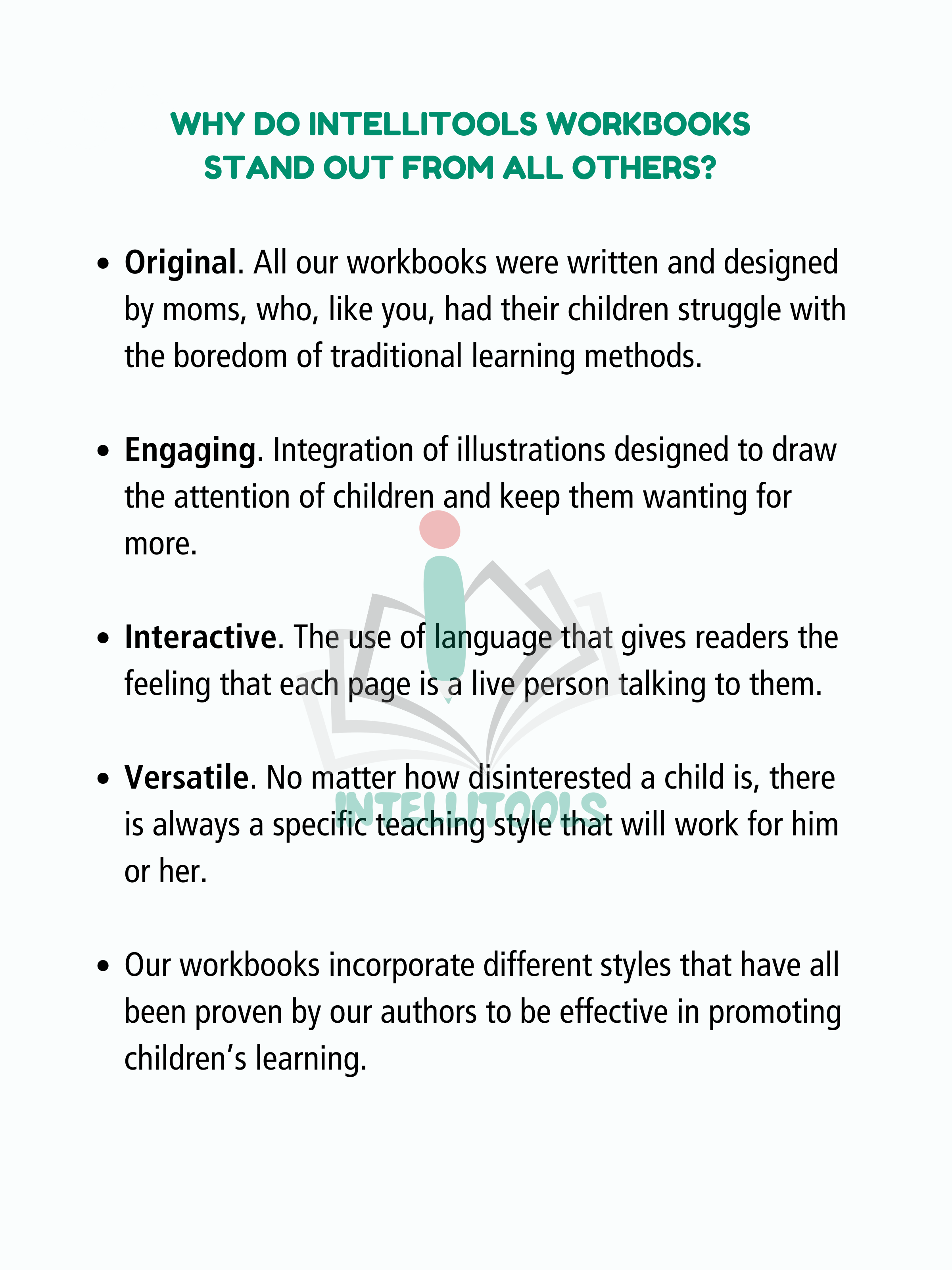 Intellitools Workbook for Kids Multiplication Techniques for Beginners and Non-Traditional Learners