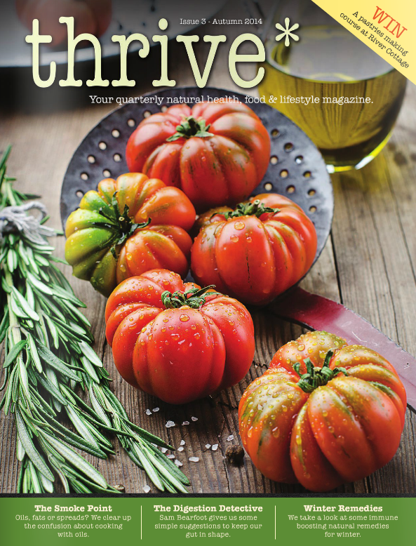 Thrive Magazine - Autumn 2014
