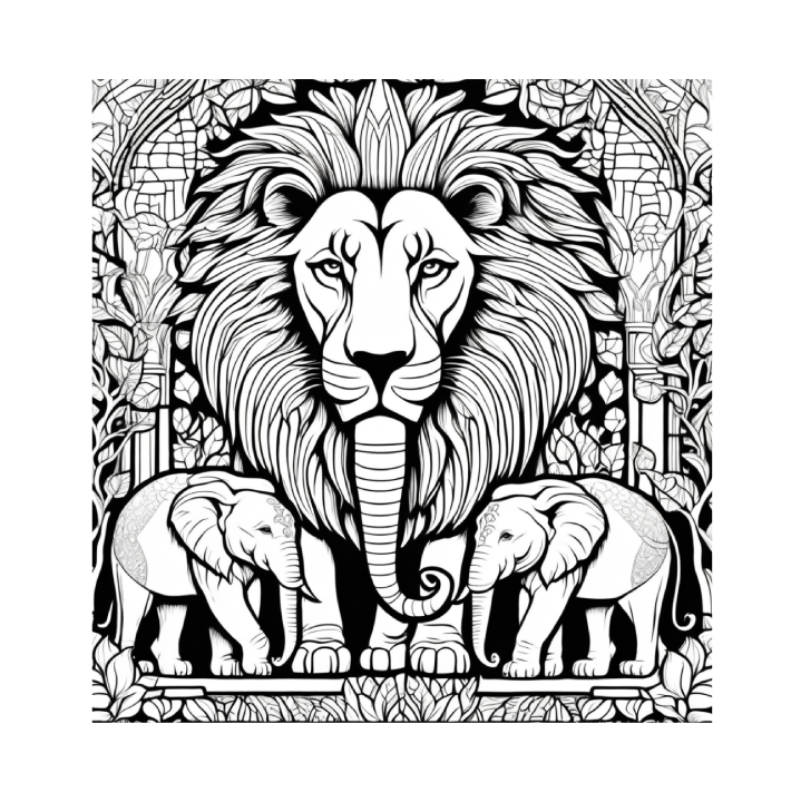 Adult Coloring Book:Amazing Animals to Color and Relax
