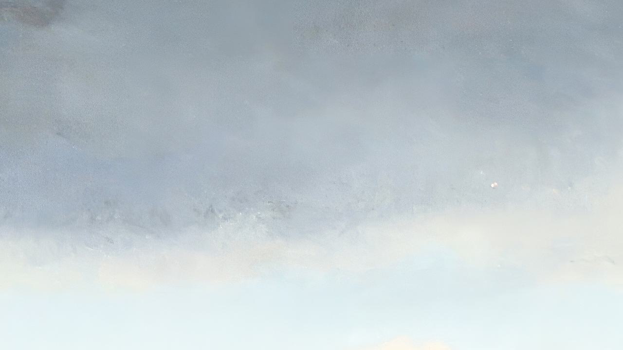 At dusk. From the drying ground in Sletten. by Anton Dorph