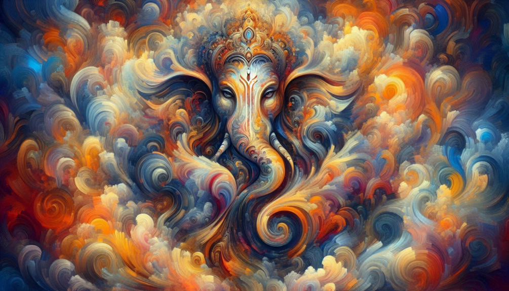 🎨 Divine Expressions: Abstract Art of Gods 🌟beauty and depth of these ...